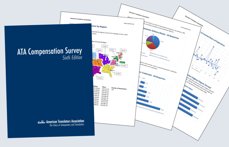 ATA Compensation Survey - American Translators Association (ATA)