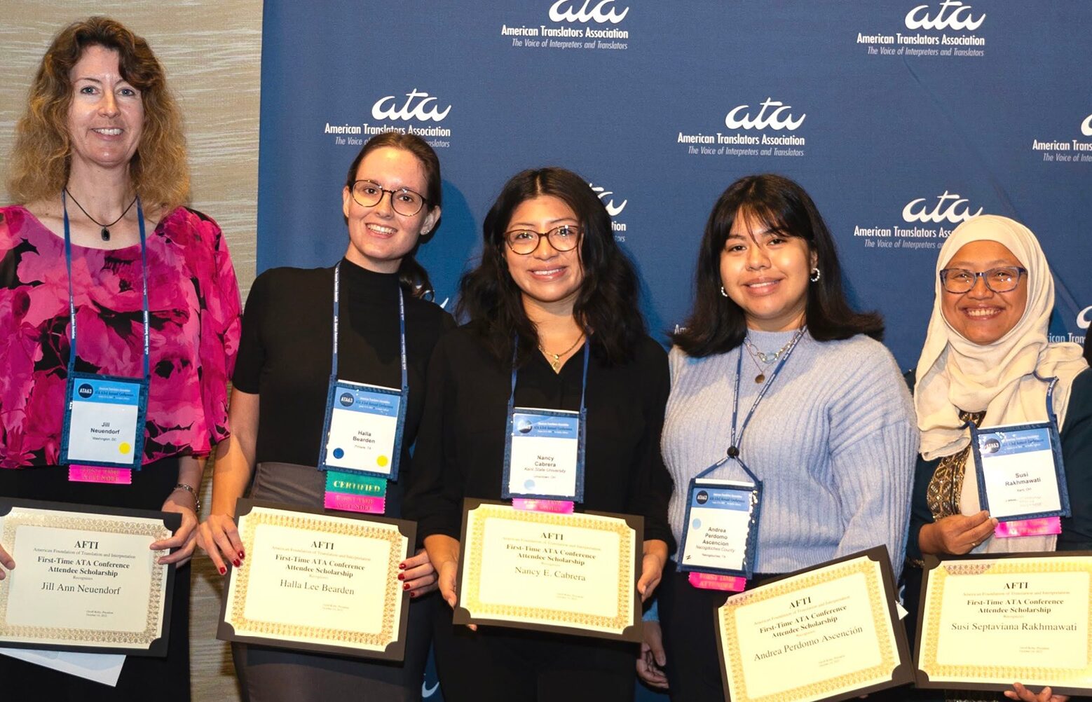 2022 Honors and Awards Recipients - American Translators Association (ATA)